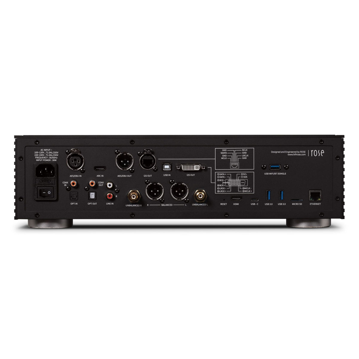 HiFi Rose RS150 - Network Streamer | AVStore.in