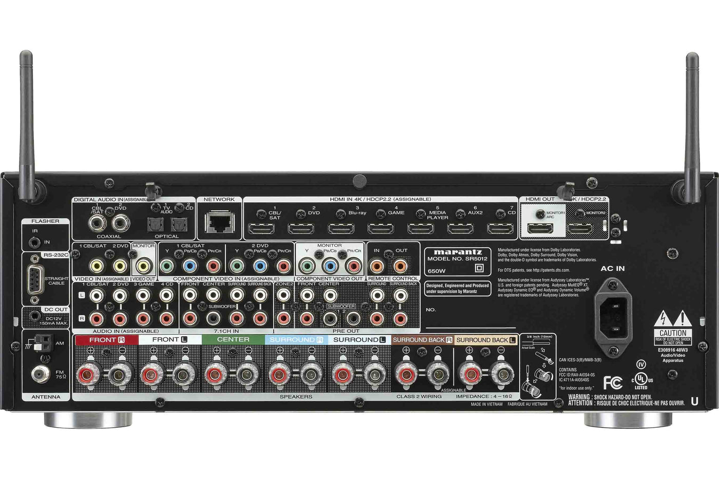 Marantz SR5012 - 7.2 Channel AV Receiver