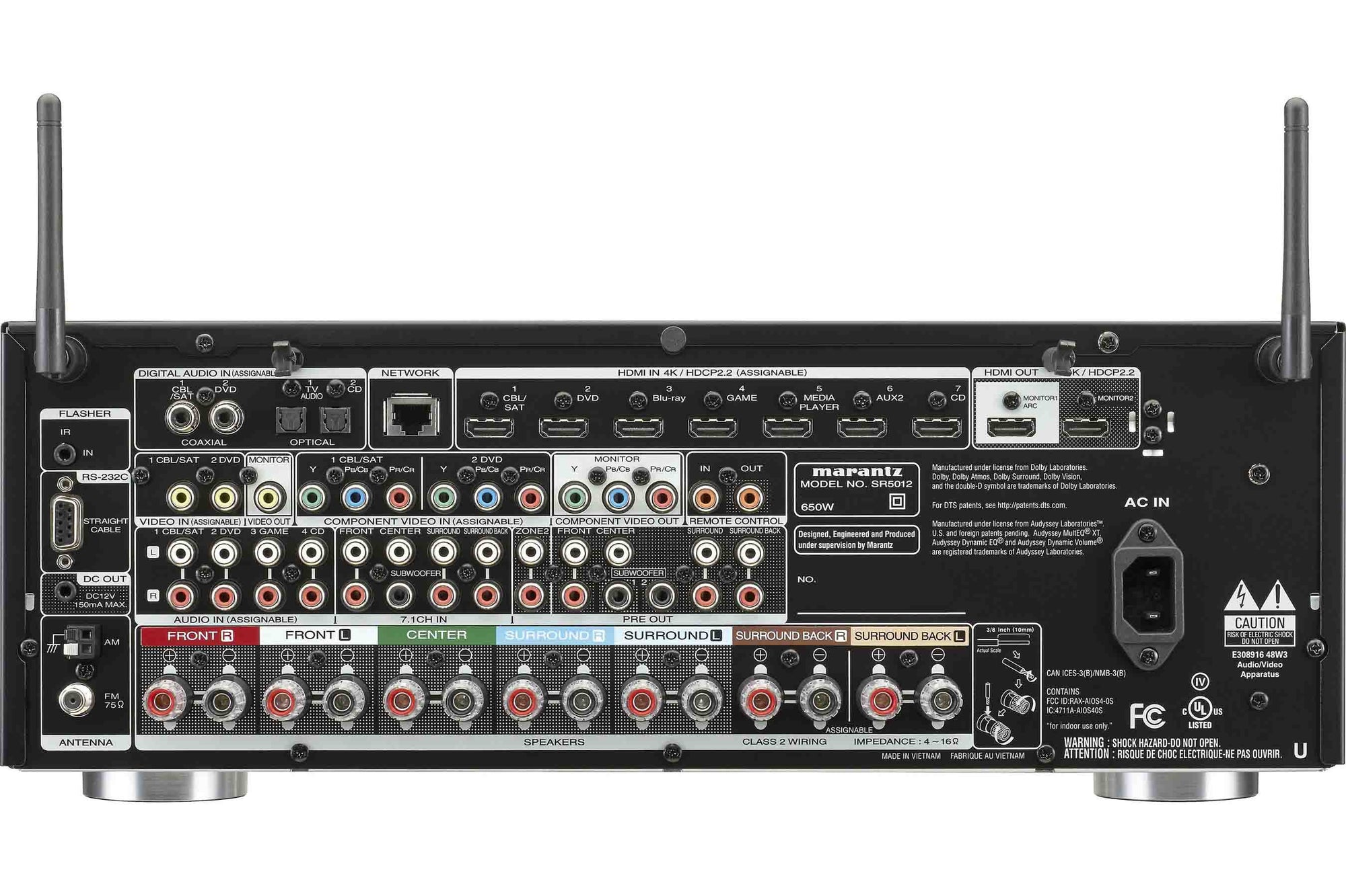 Marantz SR5012 - 7.2 Channel AV Receiver